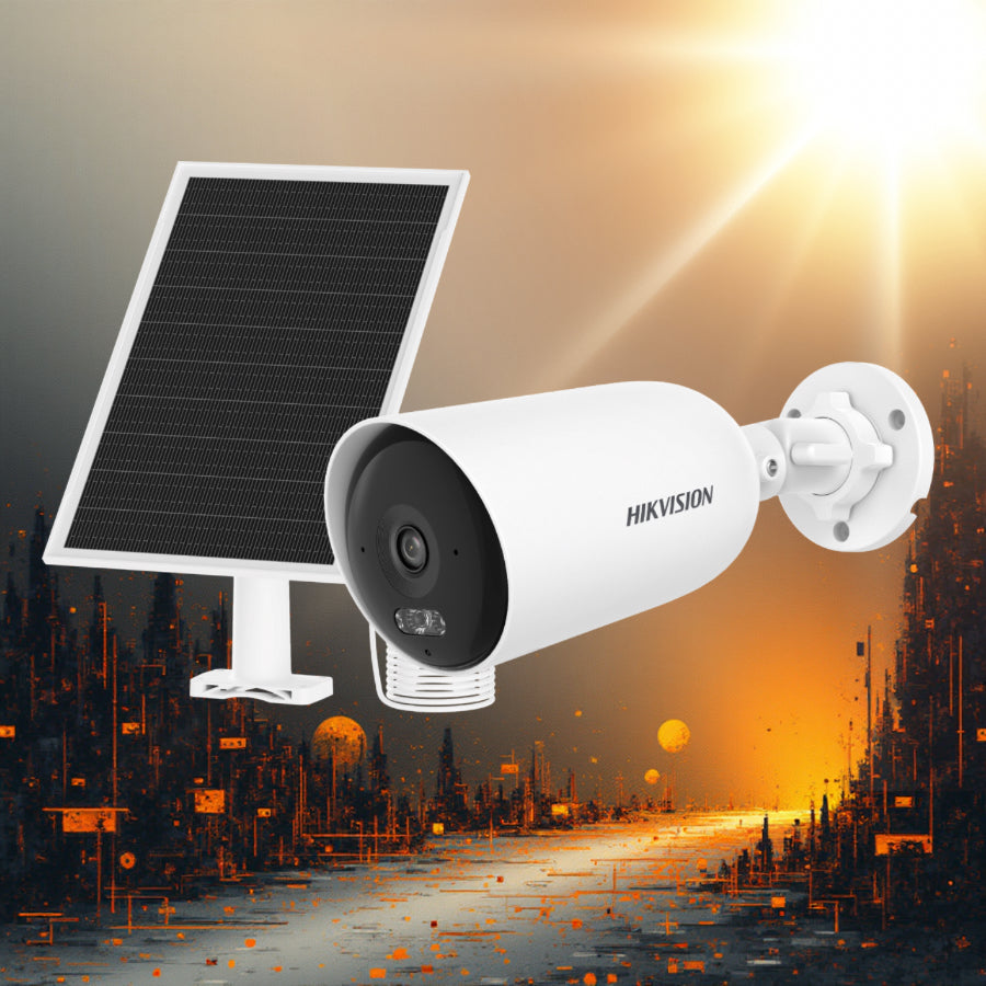 Hikvision 4MP 24/7 (AOV) Solar 4G Bullet Camera - SecurityKing