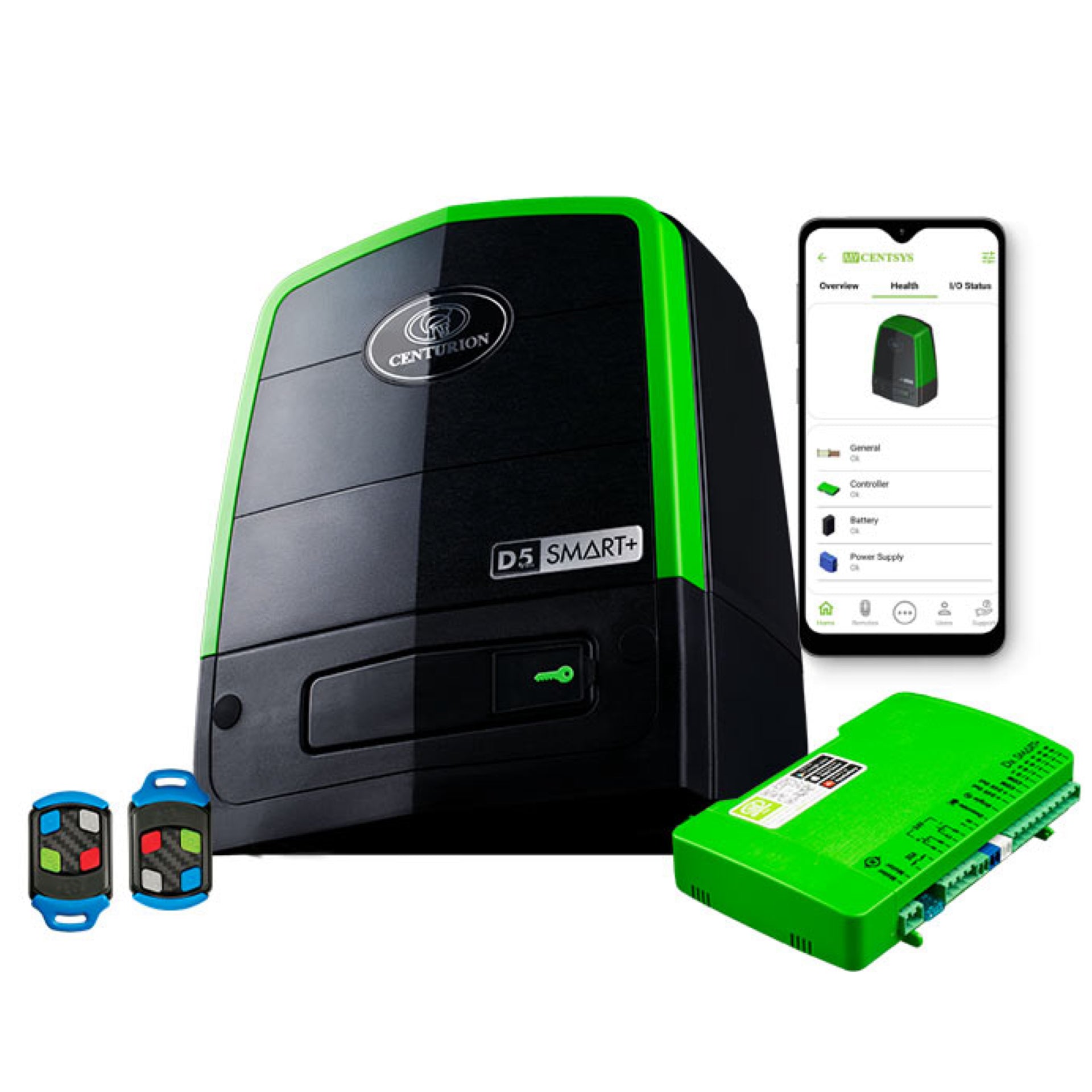 Centurion D5 Evo Smart+ Motor incl Remotes – SecurityKing