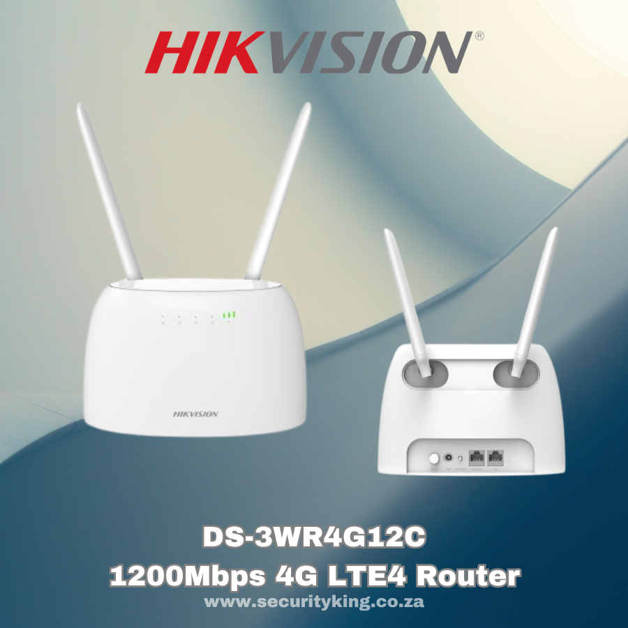 Hikvision AC1200 4G CAT4 Wireless Router - SecurityKing