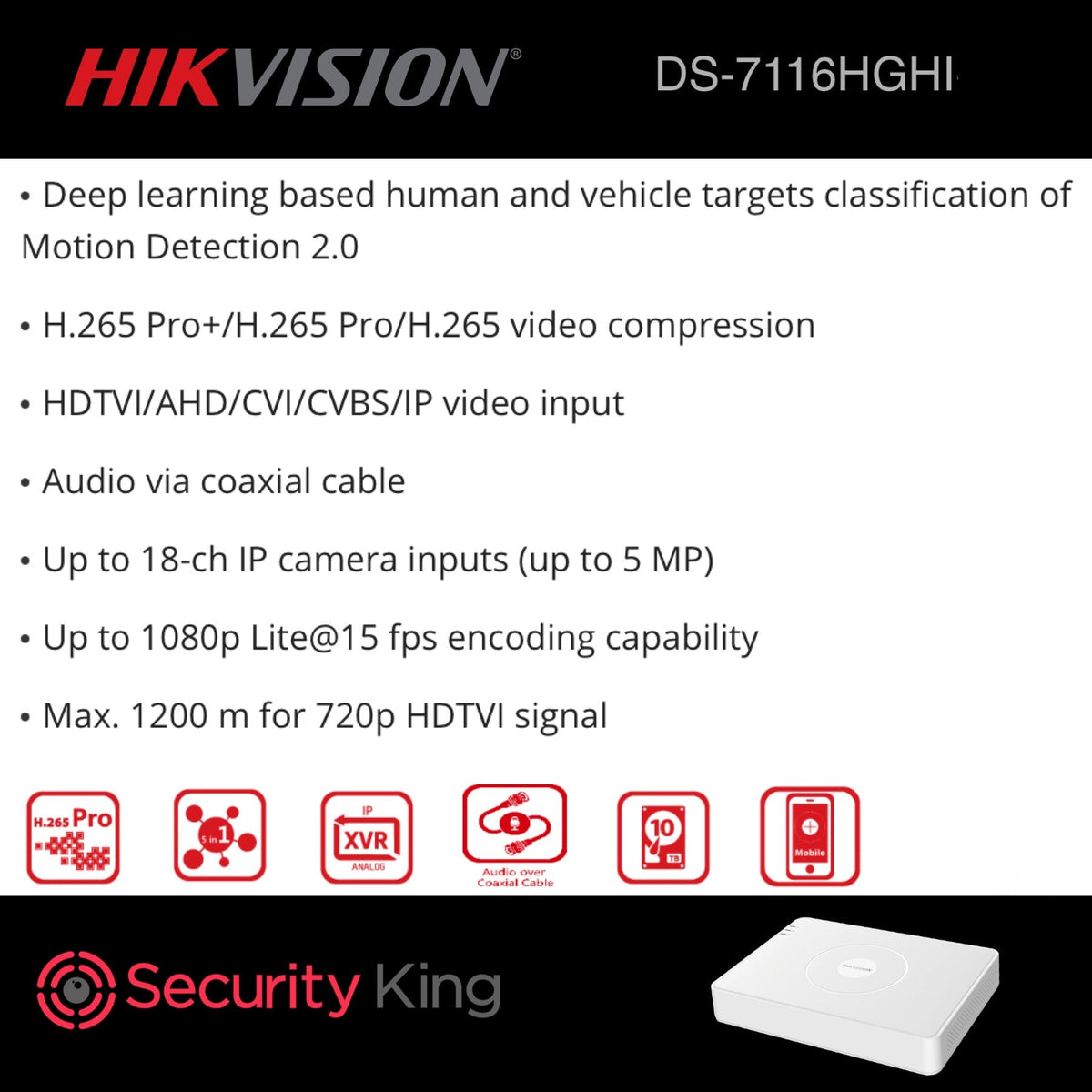 Hikvision 16 Channel 1080p Complete Kit - New Model – SecurityKing