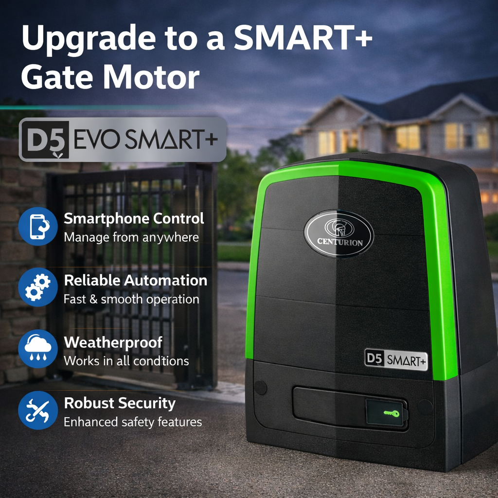 Centurion D5 Evo Smart+ Motor incl Remotes – SecurityKing