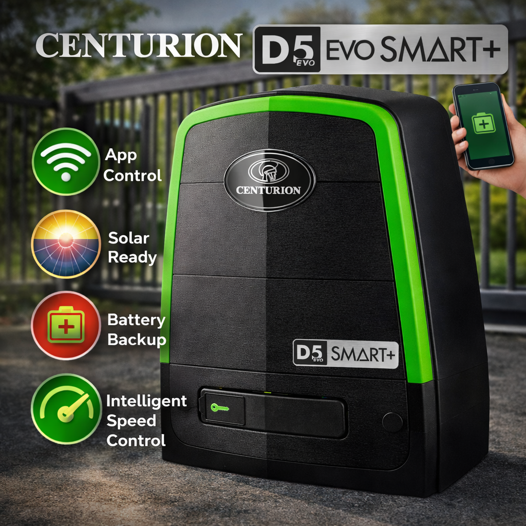 Centurion D5 Evo Smart+ Motor (New Launch) incl Remotes – SecurityKing