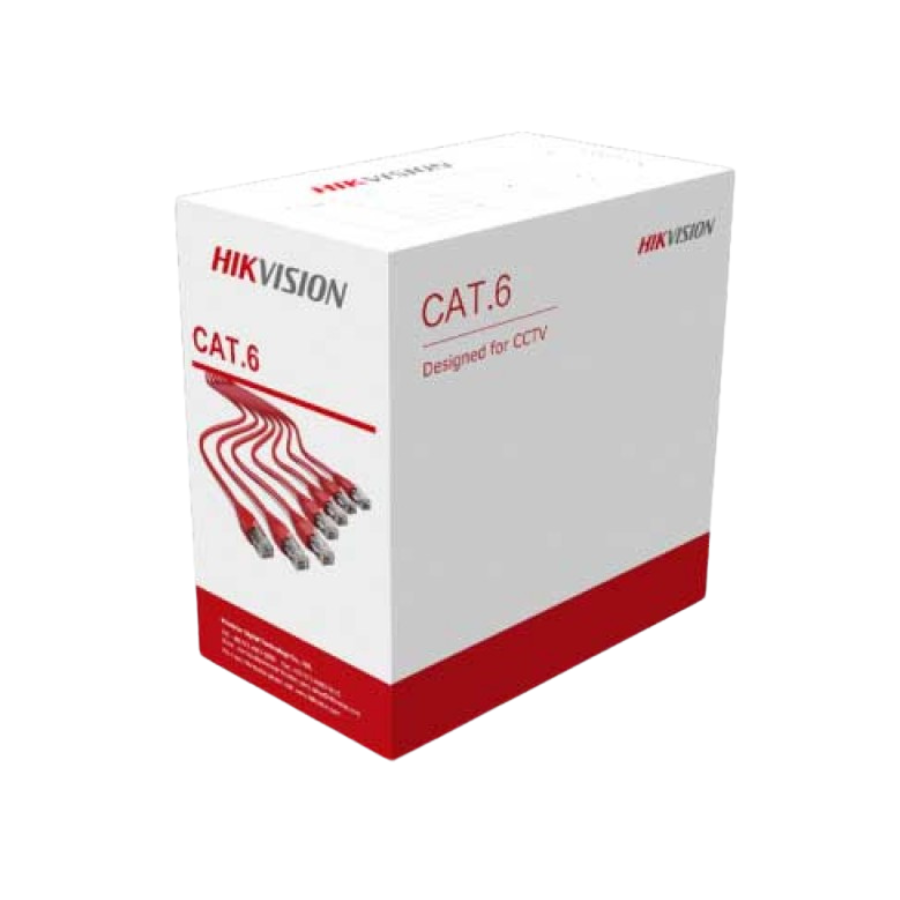 Hikvision 305m CAT6 UTP Network Cable (CCA,0.565 mm) - SecurityKing
