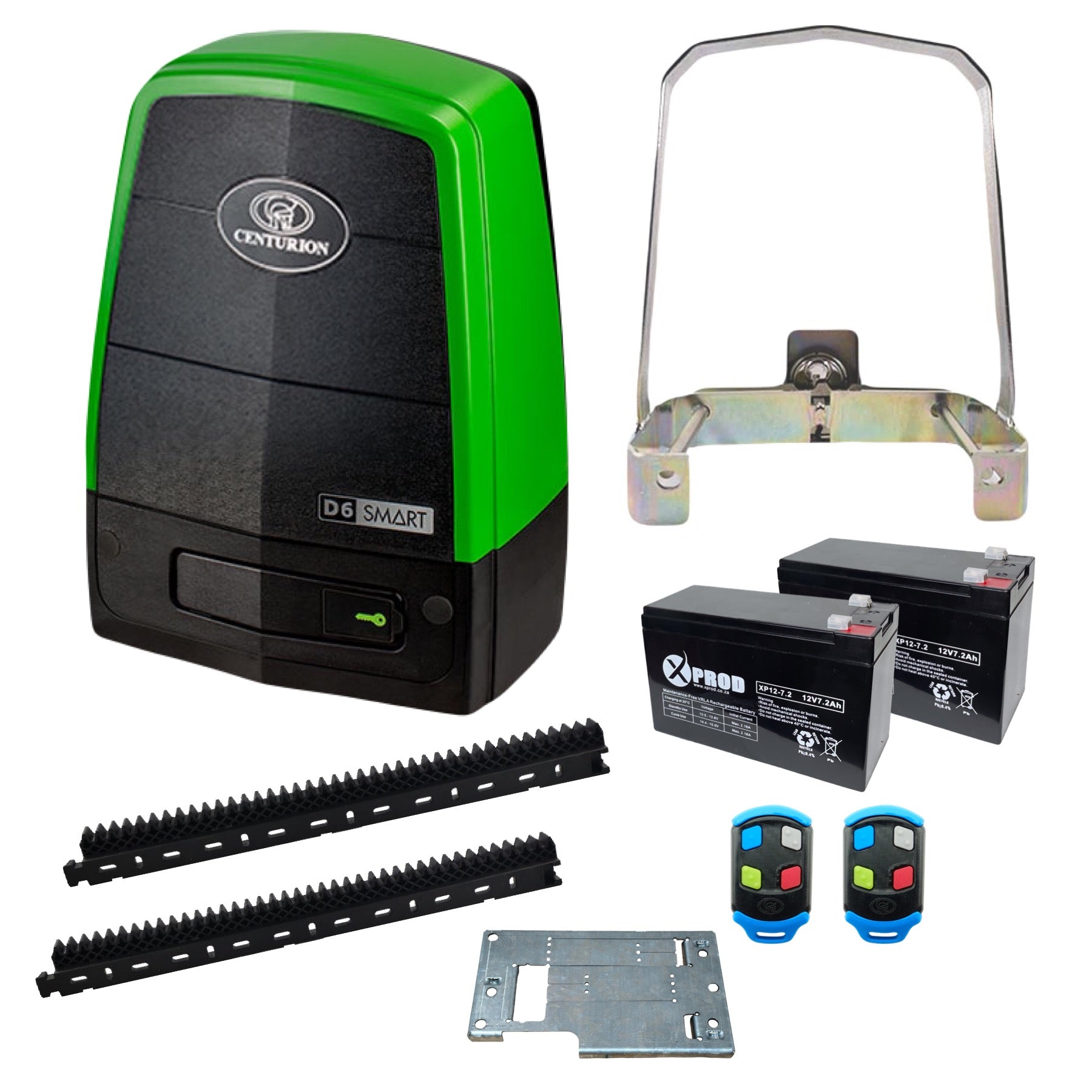 Centurion D6 Smart Gate Motor Kit + D6 Smart Anti Theft Bracket ...