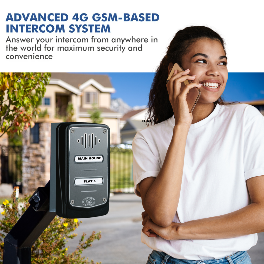 Centurion G-Speak Ultra 4G Intercom Kit - 2 Button – SecurityKing