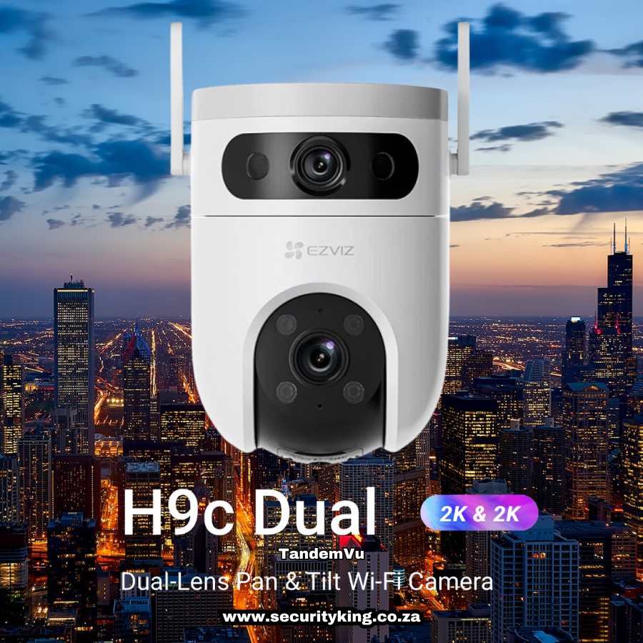EZVIZ H9c 2K Dual-Lens Pan & Tilt Wi-Fi Camera - SecurityKing