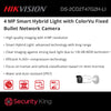 Hikvision 4MP Smart Hybrid ColorVu Bullet Network Camera - SecurityKing