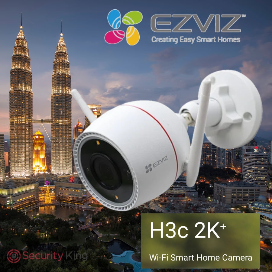 EZVIZ H3C 2K+ (4MP) Wi-Fi Smart AI Home Camera - SecurityKing
