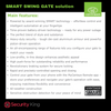 Centurion Vantage Smart 400 Double Swing Gate Motor Kit - SecurityKing