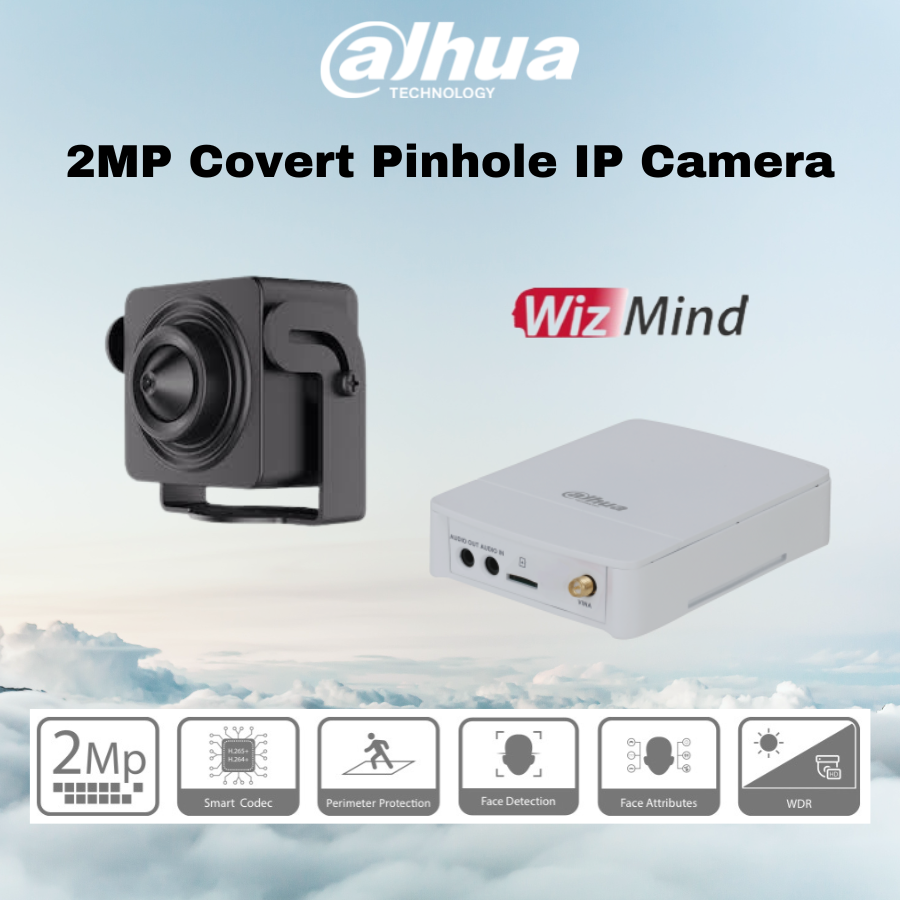 Dahua 2MP Pinhole WizMind Network Camera-KIT – SecurityKing