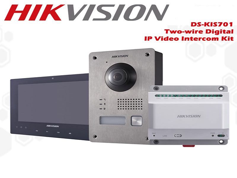 Hikvision IP Two-Wire Video Intercom Kit - SecurityKing
