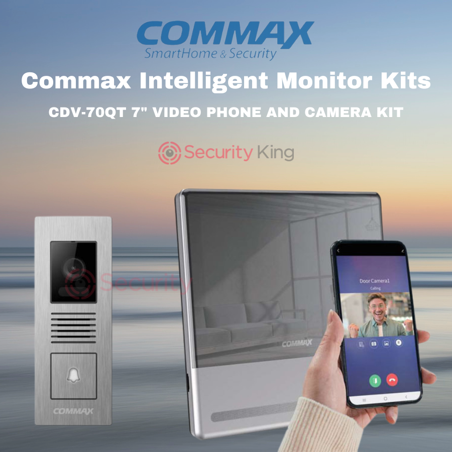 Commax CDV-70QT 7″ WiFi Video Intercom Kit – SecurityKing