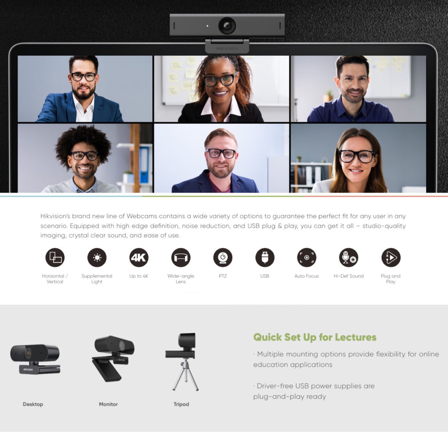 Hikvision 2MP Web Camera DS-U02 - SecurityKing