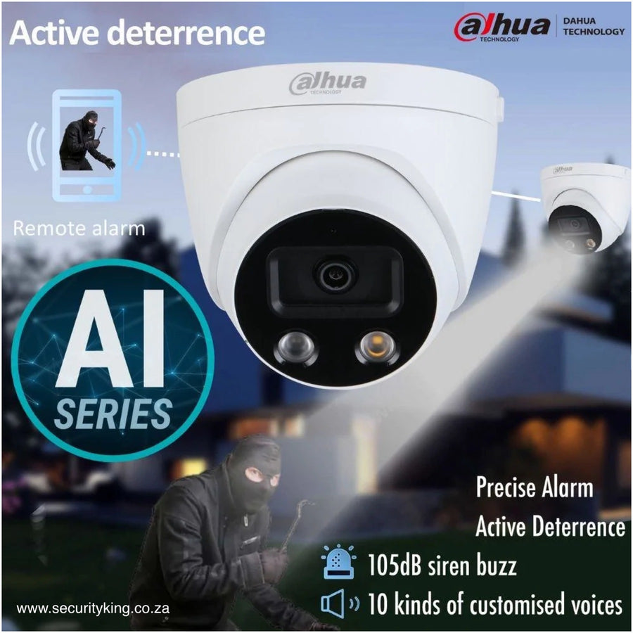 Dahua 2MP Fixed-focal Dome WizMind Network Camera - SecurityKing