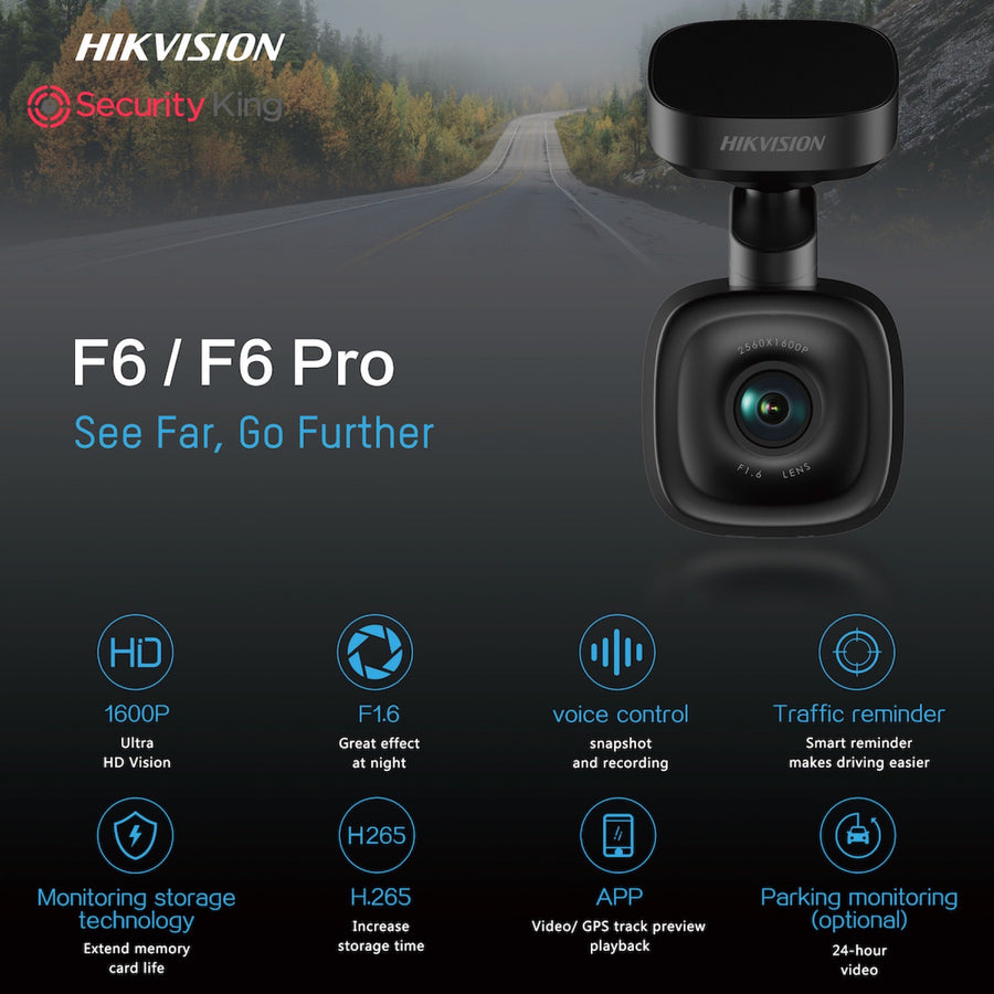 Hikvision Dashcam F6 - SecurityKing