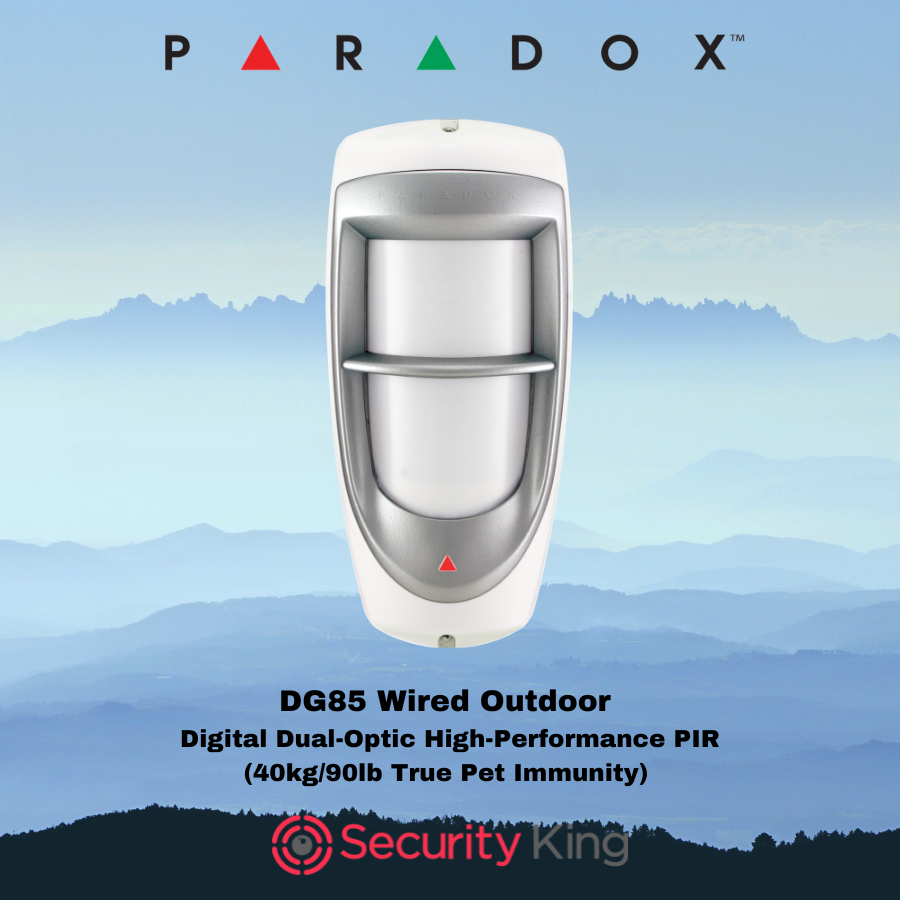 Paradox DG85 Wired Outdoor PIR - SecurityKing