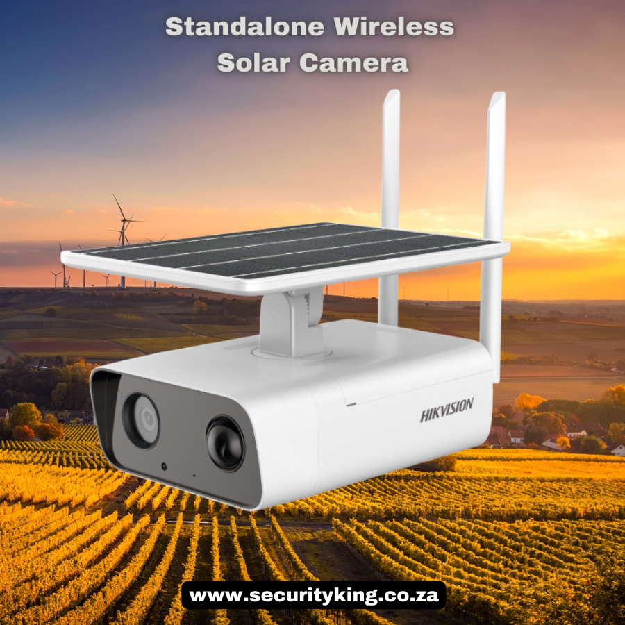 Hikvision 4MP Solar-Powered Security Camera - SecurityKing