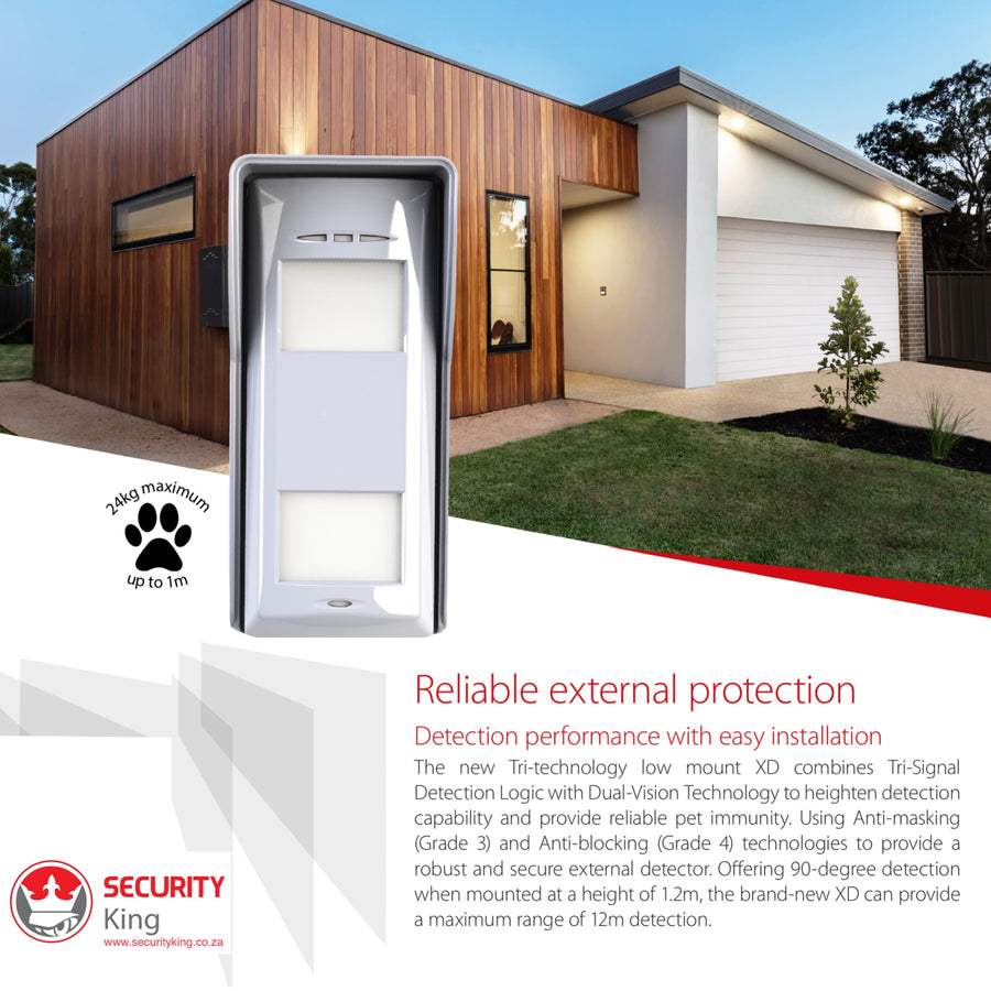 Pyronix Outdoor 90 Degree Motion Detector PIR (Wired) - SecurityKing